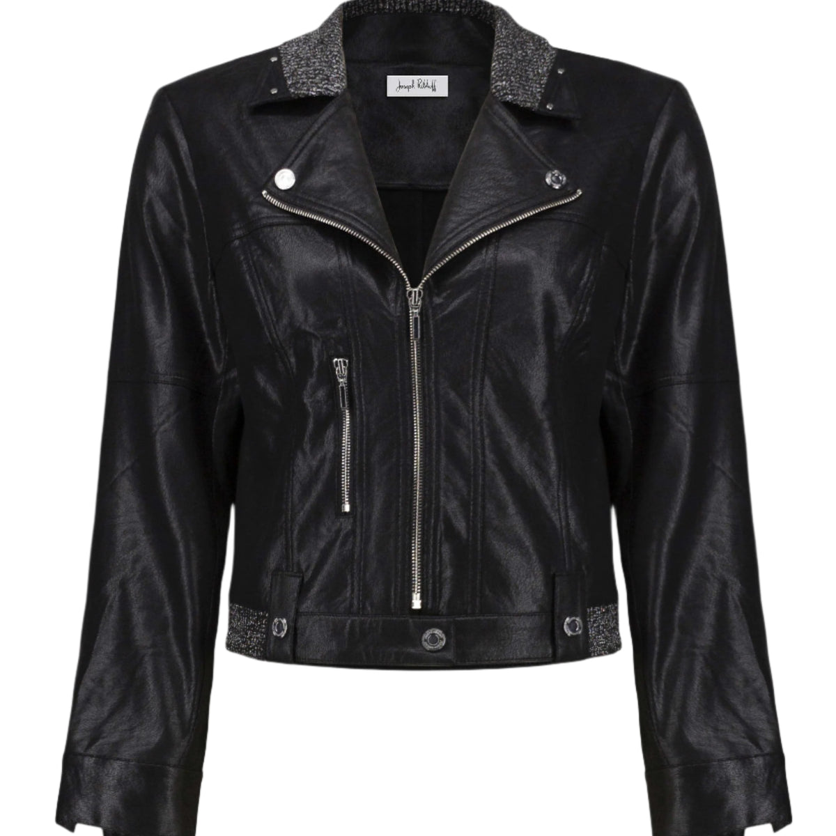 Foiled Faux Suede Fitted Jacket – The Garden Room and Home